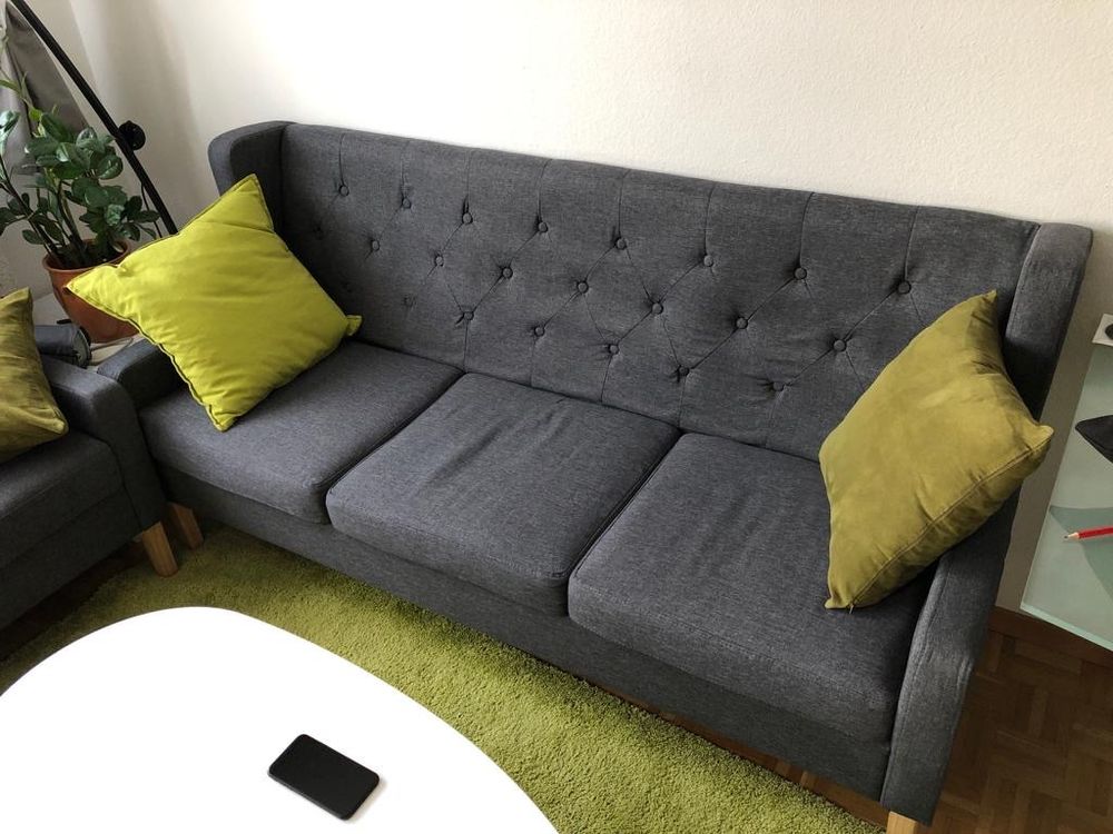 Sofas 2er und 3er (Gebraucht) in Kriens für CHF 30 – nur Abholung auf Ricardo kaufen