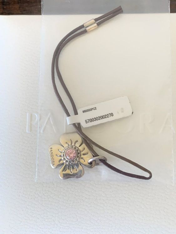 Pandora Clipöffner mit Pink Zirkonia (Neu (gemäss Beschreibung)) in ...