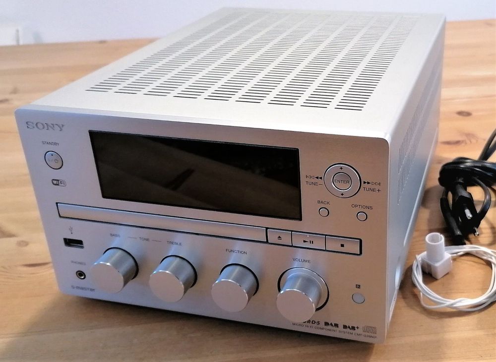 Micro-HiFi-System Sony komplett CD/MP3/USB/WiFi/DAB+/AirPlay (Gebraucht ...