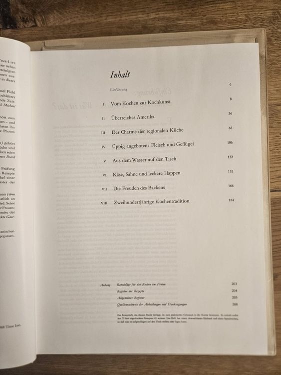 Die amerikanische Küche – Time-Life Kochbuch 1969 (Gebraucht) in Birr ...