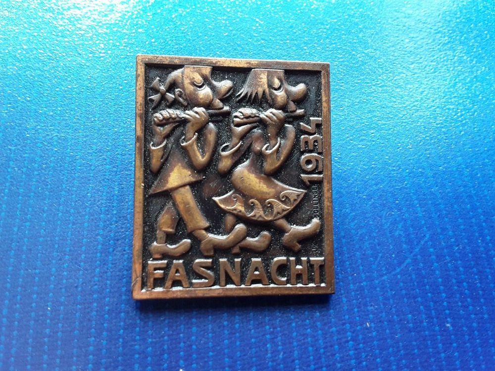Fasnacht Plakette 1934 Basel | Kaufen auf Ricardo