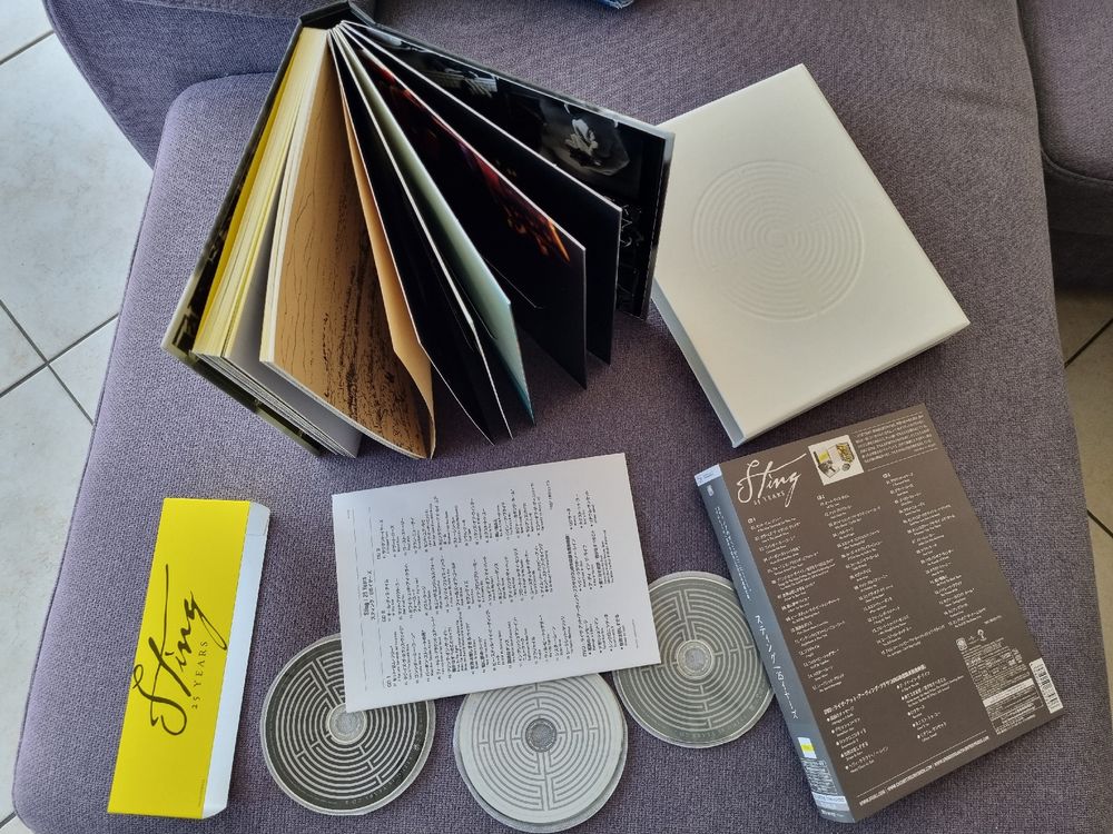 Sting - 25 Years - 3x SHM-CD + DVD (Gebraucht) in Troistorrents für CHF ...