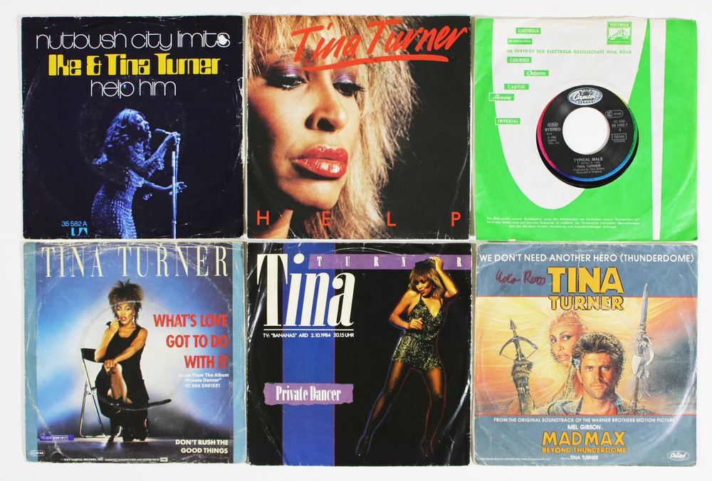 7" 6x TINA TURNER kleine Singles Sammlung 1973-1986 | Kaufen auf Ricardo