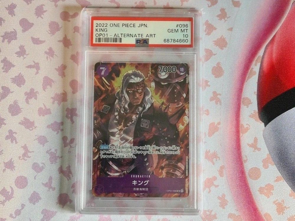 One Piece TCG: Romance Dawn - King - AA -OP01- (JPN) PSA 10 (Neu ...