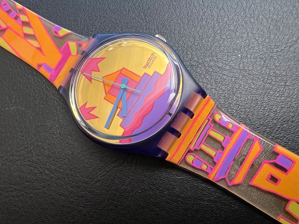VINTAGE - SWATCH GV 103 “RARA AVIS” (1991) (Neu und originalverpackt ...