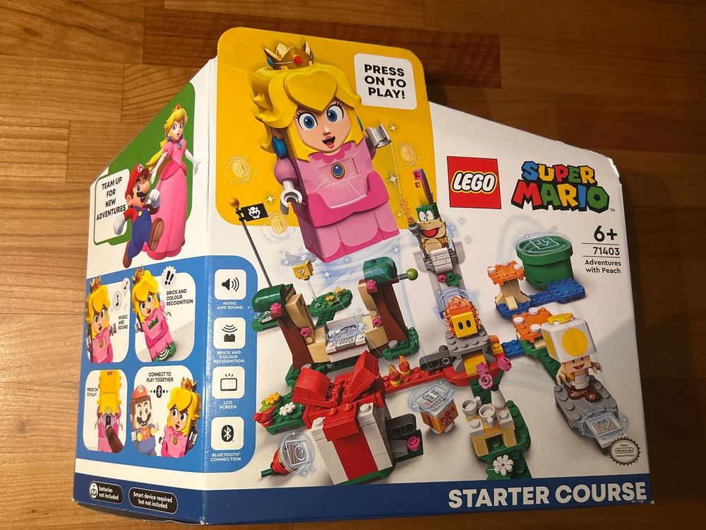 LEGO Super Mario 71403 Abenteuer mit Peach – Starterset (Neu und ...