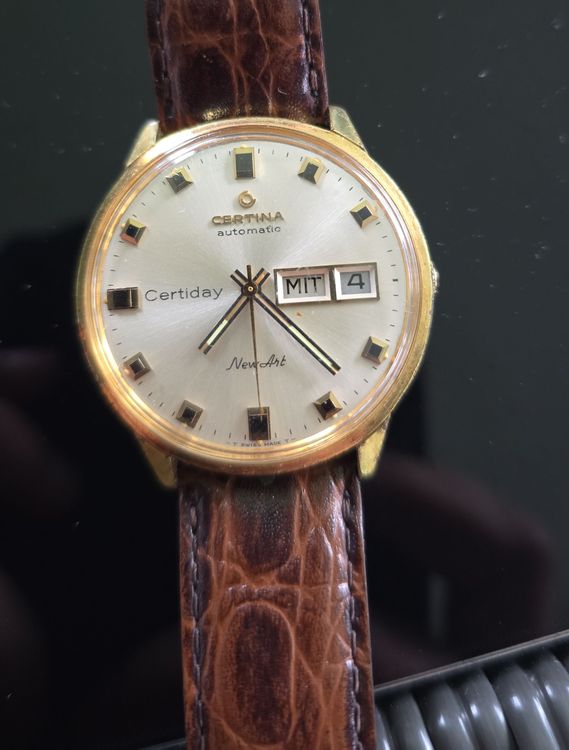 Vintage Certina Certiday Automatic Herrenuhr - Rarität! (Gebraucht) in ...