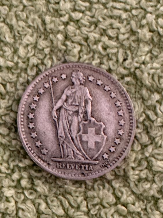 1.- Fr. Schweizer Münze 1958 (Gebraucht) in Obergerlafingen für CHF 3 – mit Lieferung auf ...