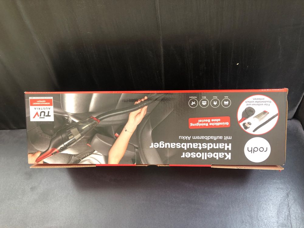 Kabelloser Handstaubsauger mit aufladbarem Akku (Marke RODH) (Neu und ...