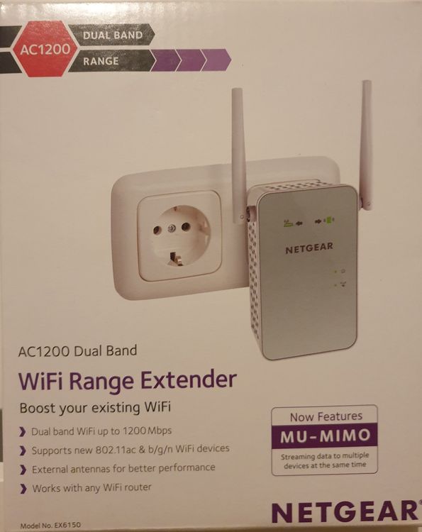 Netgear WiFi Range Extender (Neu (gemäss Beschreibung)) in St. Gallen ...
