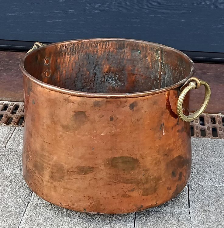 Kupfertopf Kupferkübel Pflanzkübel | Kaufen auf Ricardo