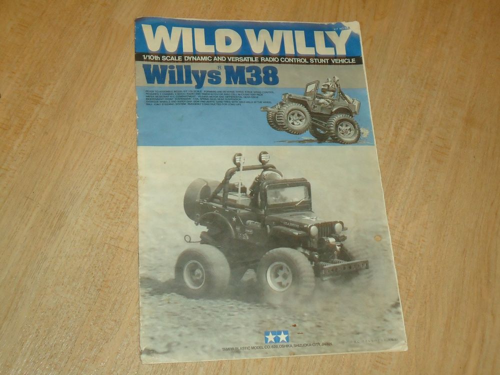 Tamiya 58035 Wild Willy M38 Bauanleitung | Kaufen auf Ricardo