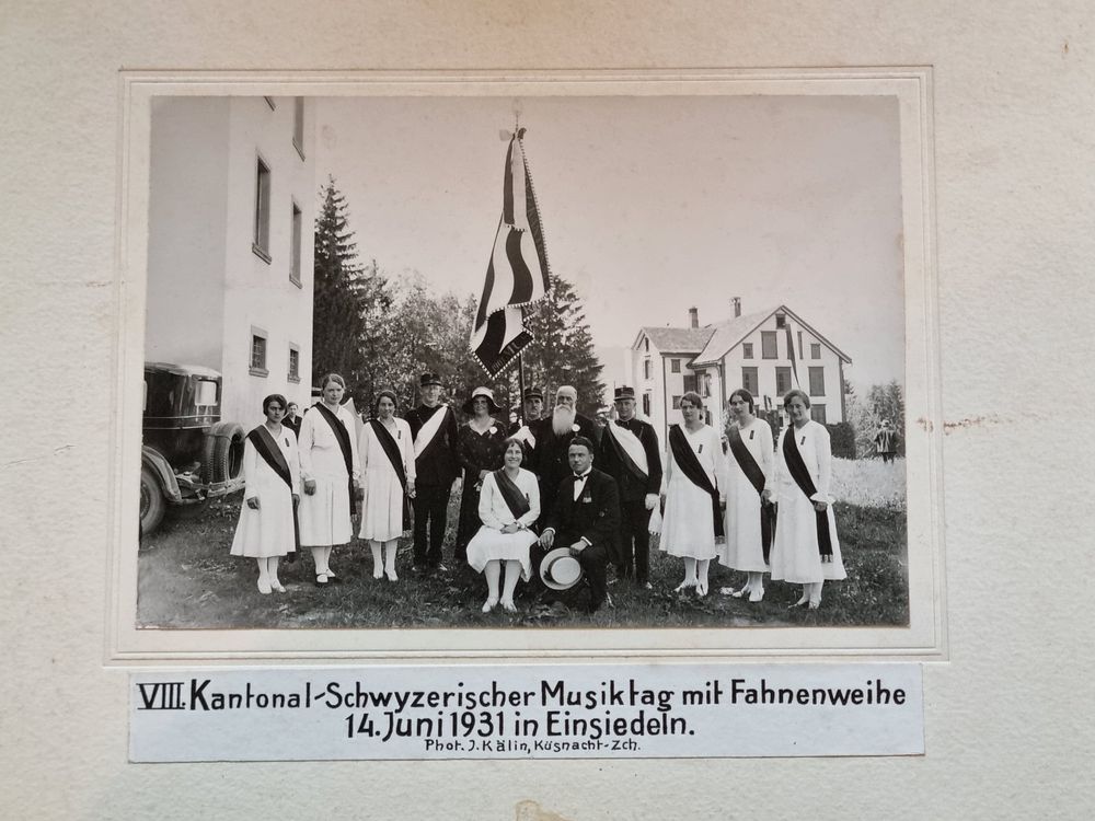 Historisches Foto: Musiktag Einsiedeln 1931, seltene Aufn... (Gebraucht ...