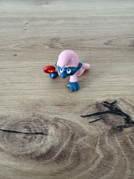 Schleich Peyo - Baby Schlumpf in Pink (Gebraucht) in Biberist für CHF 4 ...
