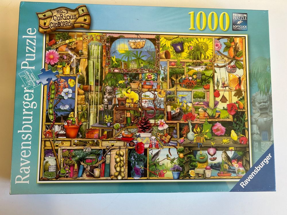 Neu - Ravensburger Puzzle 1000er "Gartenregal" (Neu und originalverpackt) in Brunnen für CHF 9. ...