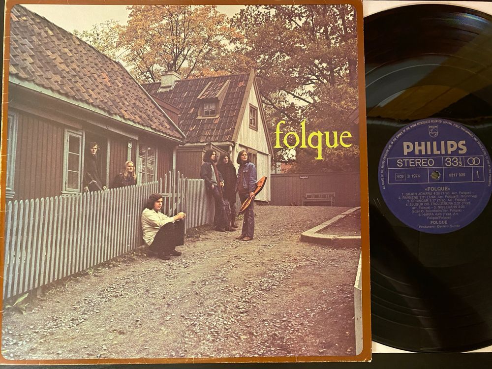 Folque – Folque (Norway Folk classic) [LP NOR 1974] (Gebraucht) in ...
