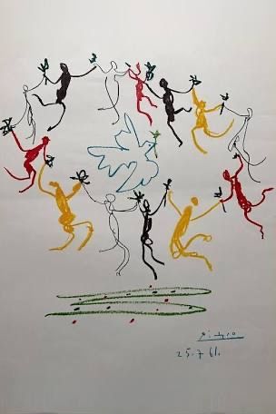 PABLO PICASSO lithographie " ronde de la jeunesse" (Gebraucht) in Sion für CHF 380 – nur ...