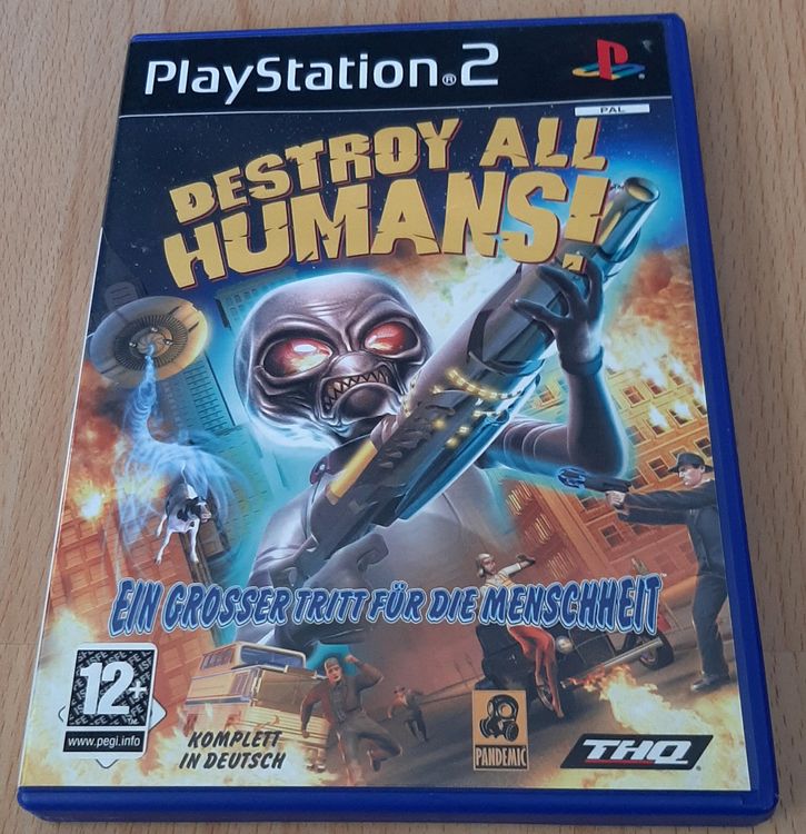 DESTROY ALL HUMANS PlayStation2 PS2 sehr guter Zustand | Kaufen auf Ricardo