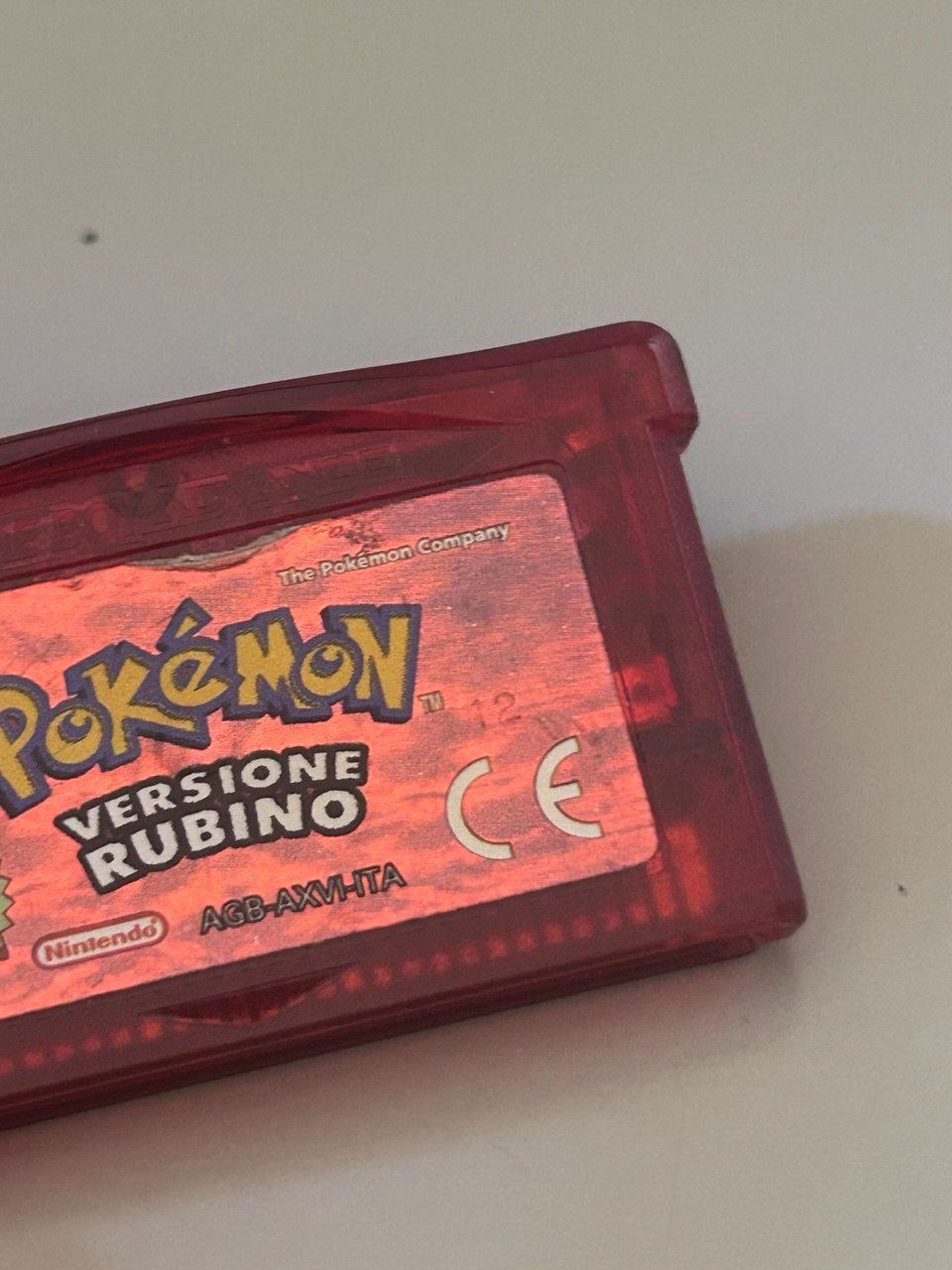 Pokémon Versione Rubino GBA - Originale Italiano (Gebraucht) in ...