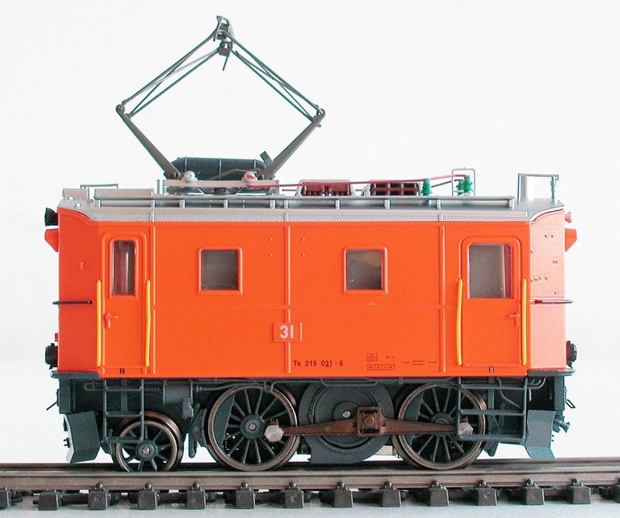 Brawa Rangiertraktor Te 2/3 der BLS Spur H0 neuwertig (Neuf (Voir ...