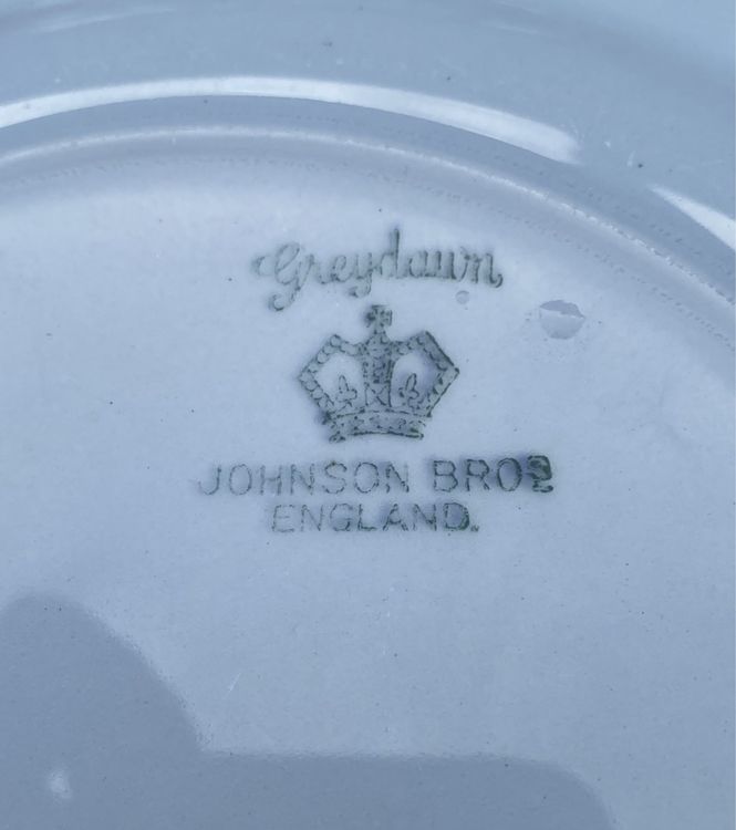 Englisches Tafelservice Greydawn blue Johnson Bros. GBros. | Kaufen auf ...