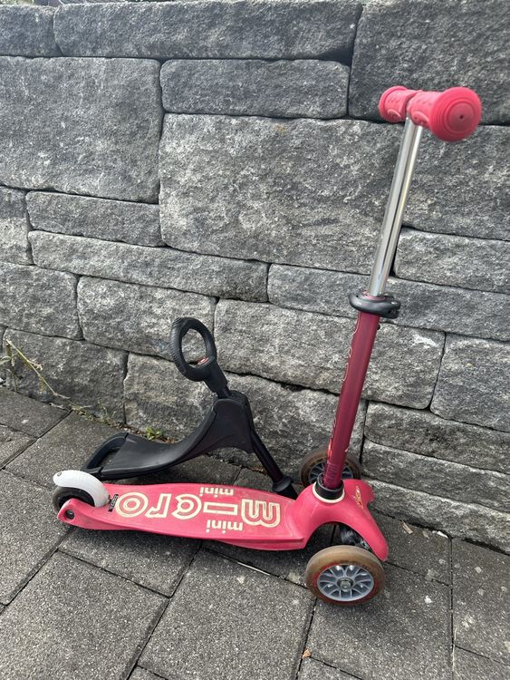 Mini Micro 3in1 Deluxe Scooter Pink | Kaufen auf Ricardo