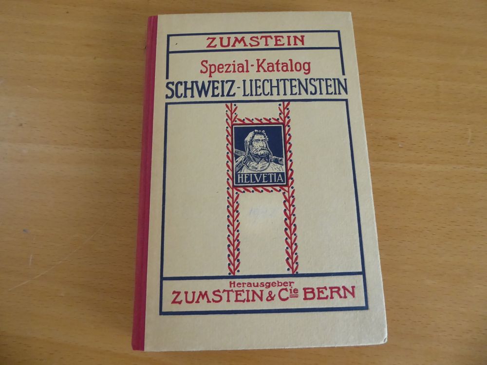 Zumstein Spezial Katalog von 1942 super erhalten (Gebraucht) in ...