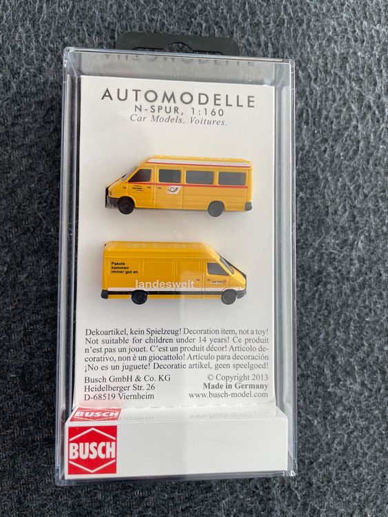Busch 8339 Mercedes Benz Sprinter Post (Neu und originalverpackt) in Hauterive NE für CHF 16 ...