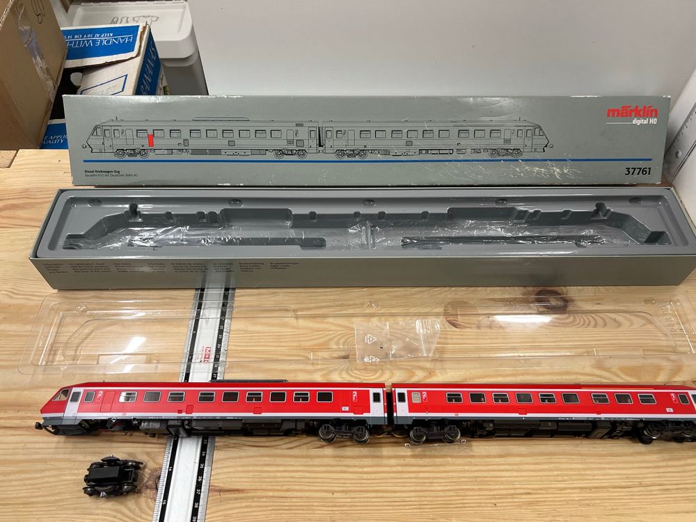 Märklin BR 610 DB AG | Spur H0 - 37761 Diesel(Bastler) (Defekt) in ...