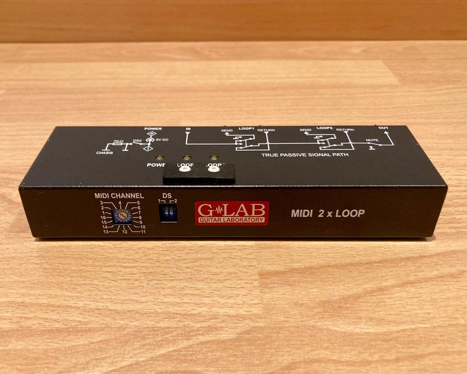 G-LAB MIDI 2X LOOP (M2-L). Stompboxen mit MIDI einschlaufen! | Kaufen ...