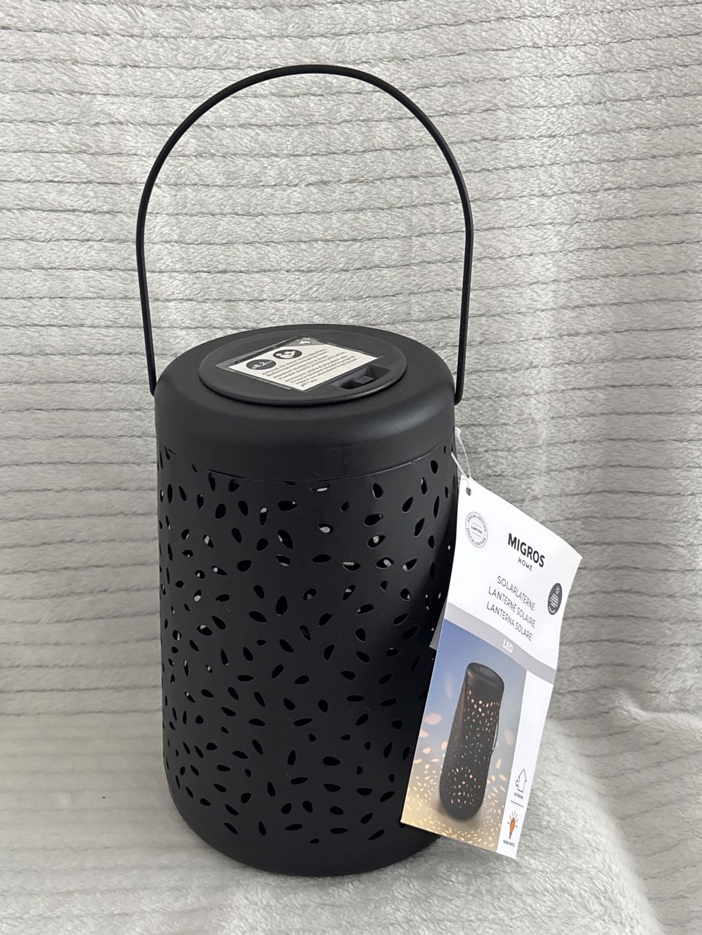 Migros Solar Laterne für den Garten, Neu & Original ca 23cm (Neu und ...