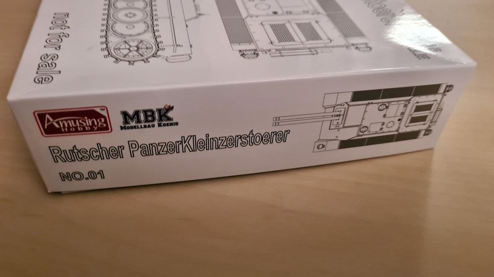 1:35 E-5 Rutscher Kleinpanzer + Voyager PE - Amusing Hobby (Neu (gemäss ...