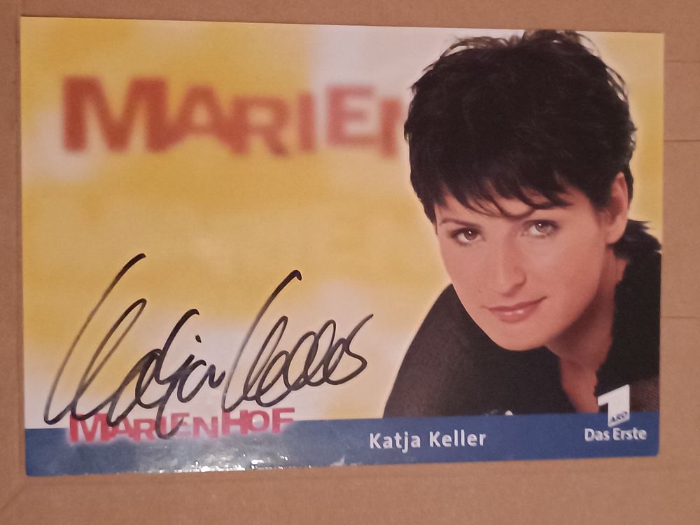 Katja Keller - handsigniert Autogrammkarte (Gebraucht) in Menziken für CHF 3.9 – mit Lieferung ...