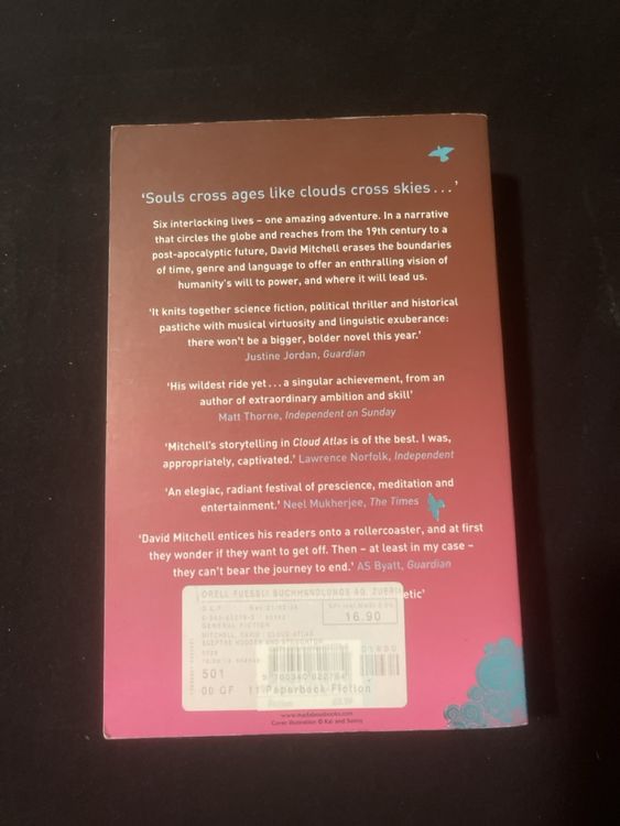 Cloud Atlas von David Mitchell, Taschenbuch (Gebraucht) in Aarau für ...