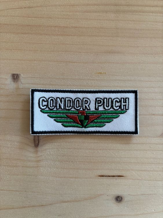 Aufnäher Badge Patch Mofa Töffli Puch Velux CONDOR PUCH (Neu und ...