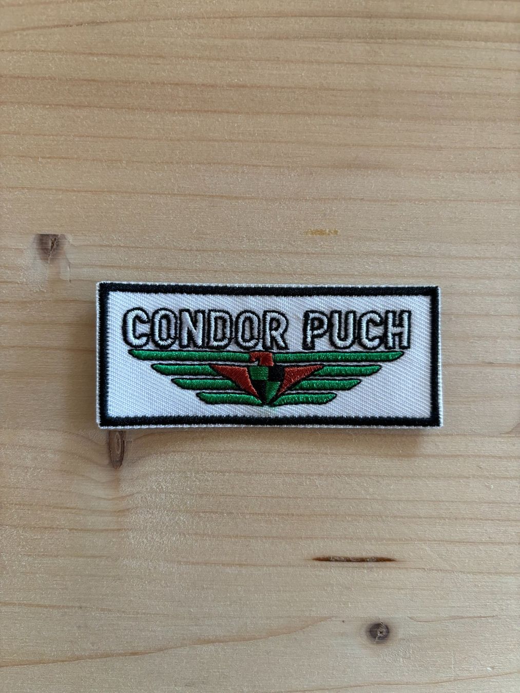 Aufnäher Badge Patch Mofa Töffli Puch Velux CONDOR PUCH (Neu und ...