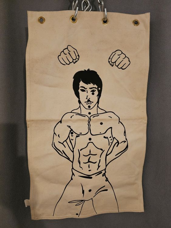 Wing Chun Wall Mounted Elbow/Punch Bag. | Kaufen auf Ricardo