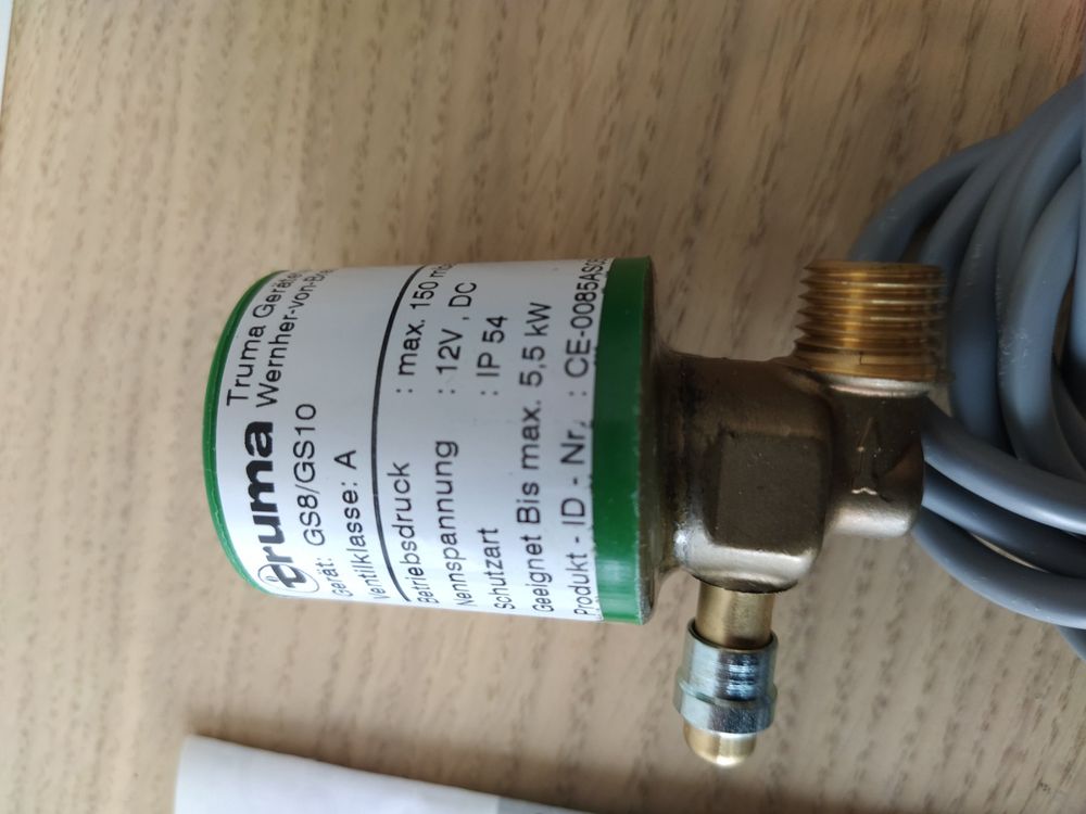 Gasfernschalter 12V, Truma GS 8 für Camper | Kaufen auf Ricardo