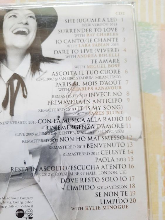 Cd Laura Pausini 20 Greatest Hits Kaufen Auf Ricardo