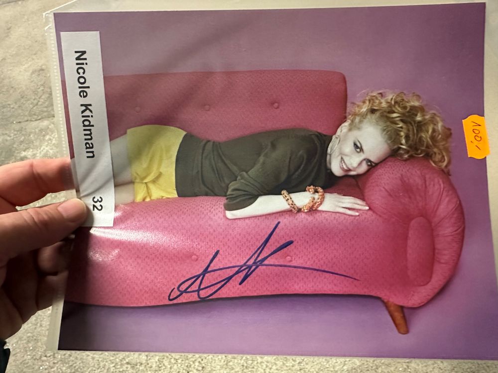 Filmbörse Aktion: Original Autogramm Nicole Kidman signiert (Gebraucht) in Schlieren für CHF 14 ...