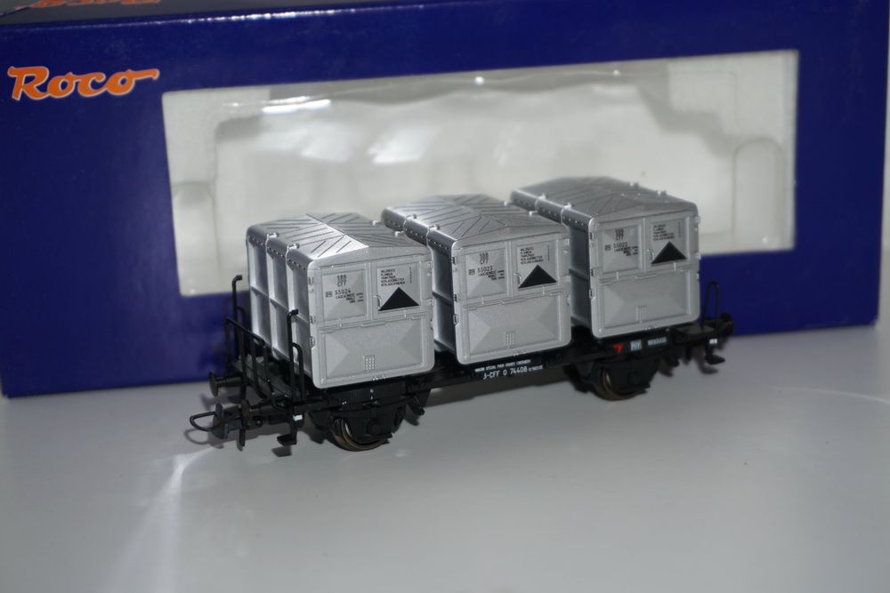 Roco 66263 - SBB Behälterwagen H0/DC (Gebraucht) in Matten b. Interl ...