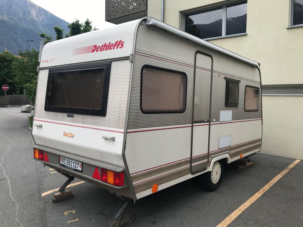 Wohnwagen Dethleffs (Gebraucht) in für CHF 1610 – nur Abholung auf ...