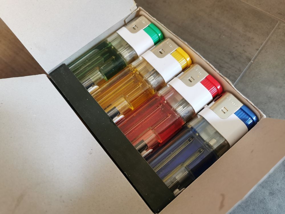 20 Feuerzeuge TeleMax neu & originalverpackt Restposten Liq (Neu und ...