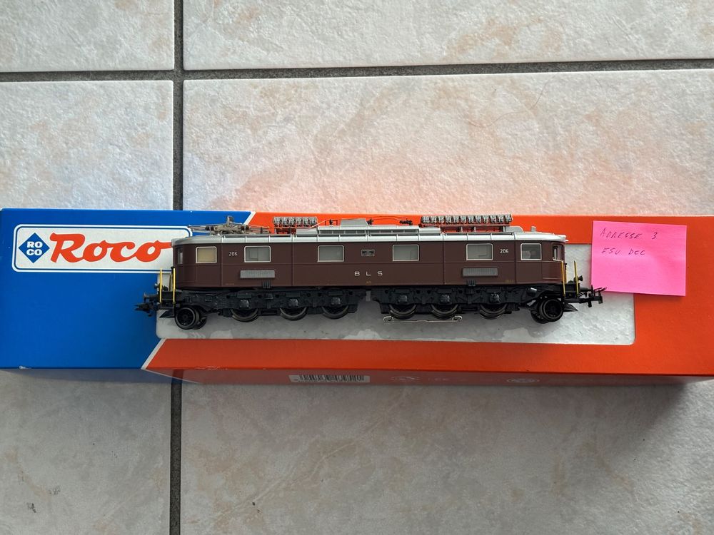 Roco 43952 Elok Ae 6/8 BLS 206 Digital DCC (Gebraucht) in Hauterive NE ...