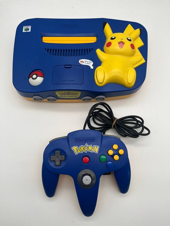 Nintendo 64 Pikachu Special Edition OVP N64 Pokemon (Gebraucht) in St ...