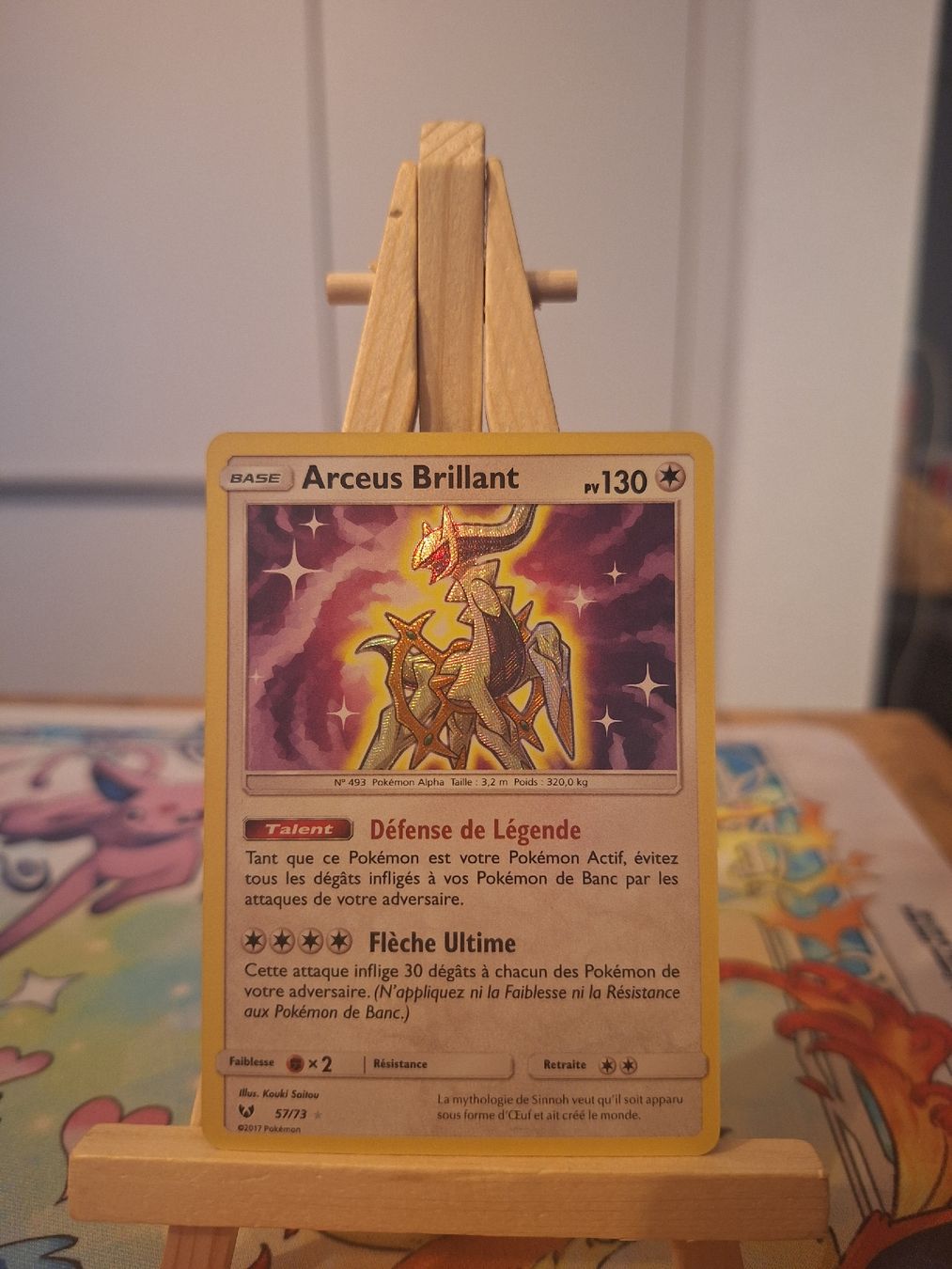 Arceus Brillant - 55/73 - Légendes brillantes- fr. (Neu und ...