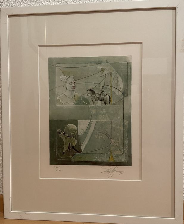 Litho handsigniert Rolf Knie (Gebraucht) in Lommiswil für CHF 60 – nur Abholung auf Ricardo kaufen