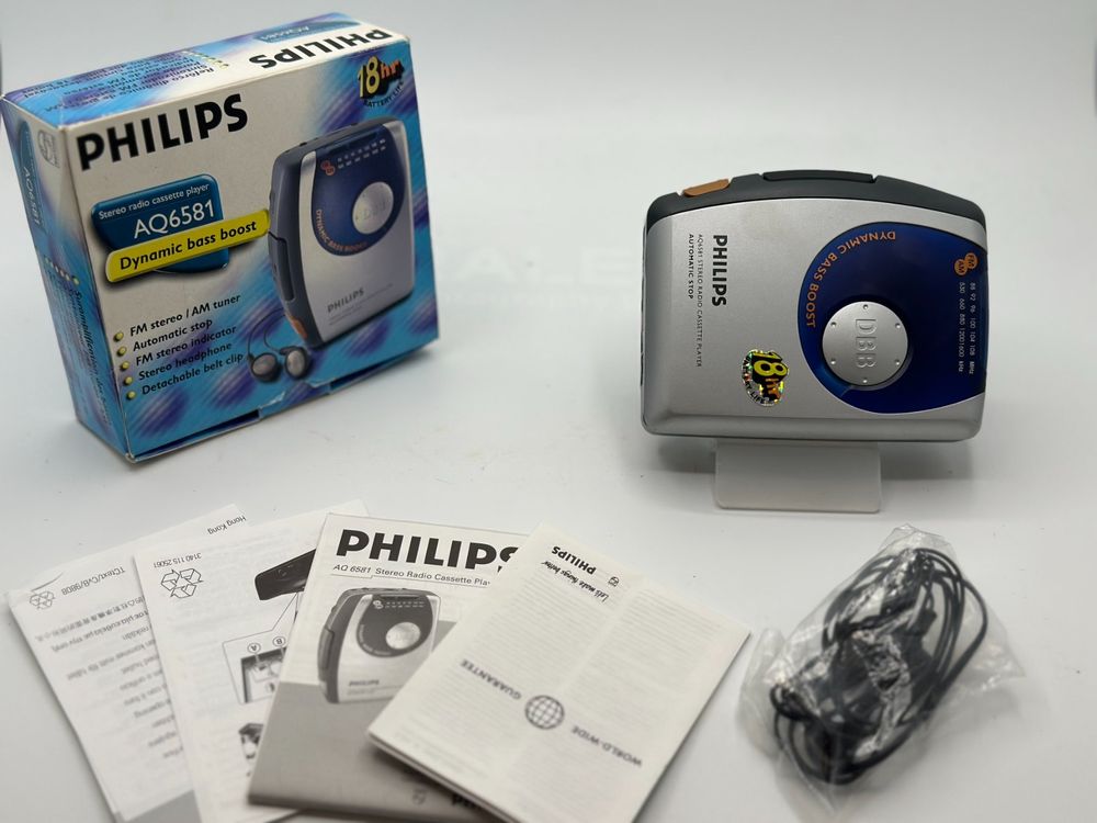 Philips AQ6581 Walkman+Radio Baladeur Cassette + Test OK ! (D'occasion ...