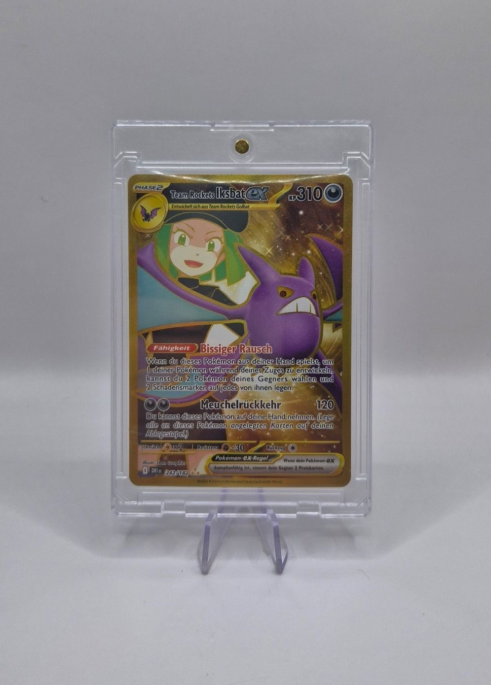Team Rockets Iksbat EX / Crobat / Ewige Rivalen / DRI 242 (Neu (gemäss ...