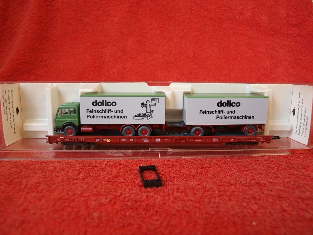 5273 Niederbord Wagen mit Lastwagen von Fleischmann (Gebraucht) in ...